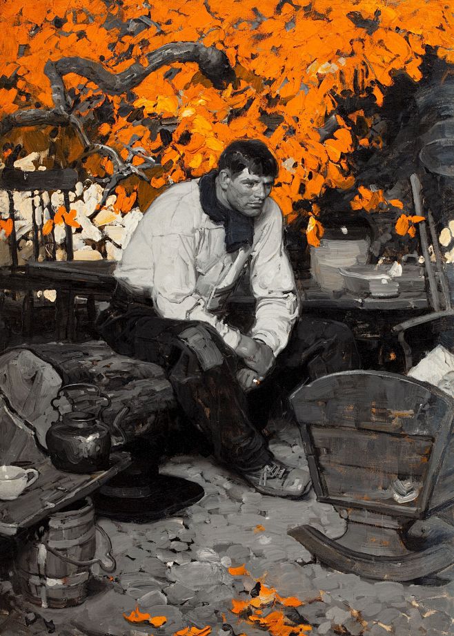 美国插画黄金时代插画大师Dean Cornwell作品收集_167P(免费资源)
