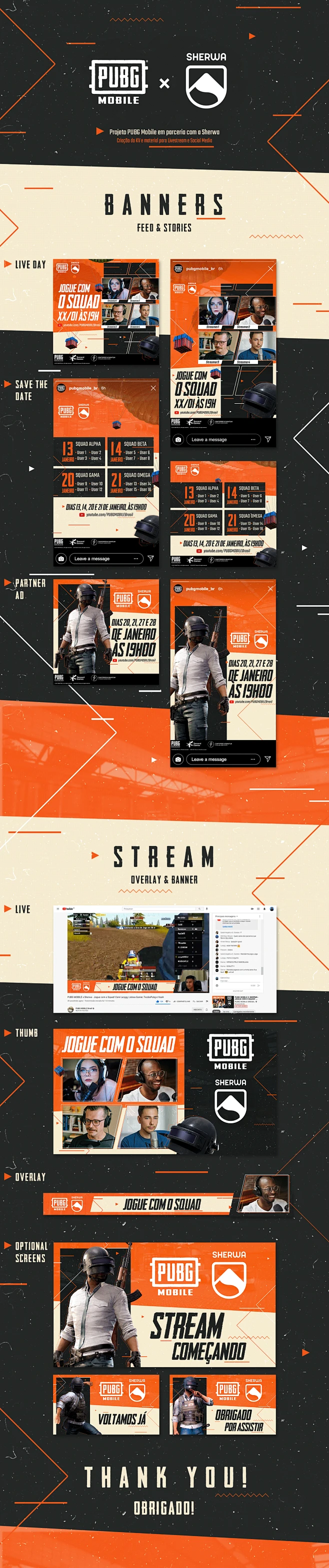 PUBG Mobile x Sherwa | Live & Social Media-花瓣网