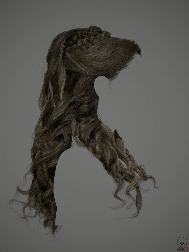 Clementine's hair, Georgian Avasilcutei : Made this hair for my newest ...