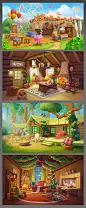 Illustrations, Playrix Games : Illustrations by Playrix Games on ...