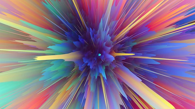 Particle Explosions-花瓣网