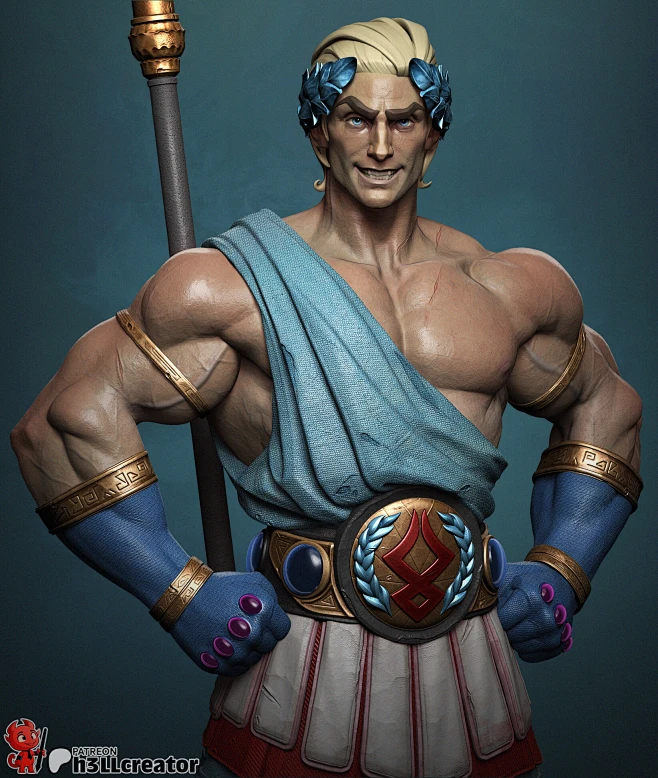 Theseus - Hades (Fan Art)-花瓣网