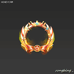 金色VIP头像框(绒冰个人作品)-花瓣网