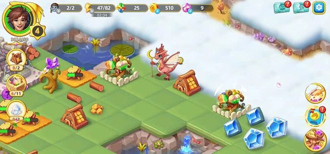 Merge Legends（合并龙传说）图片_场景装饰图片素材-花瓣网