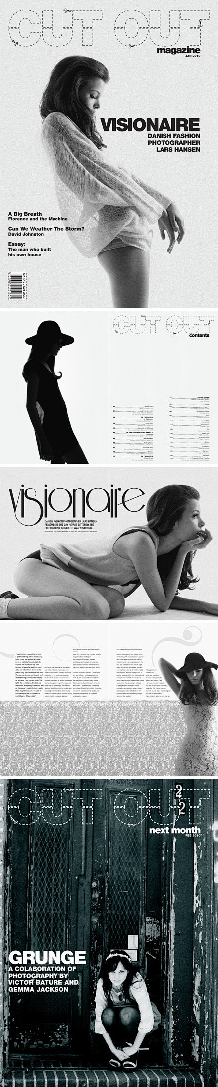 Cut Out Magazine —— - 独猫采集到平面设计 - 花瓣