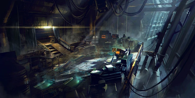 Nyx Control Room, Ken Fairclough : Some old Star Citizen concept art ...