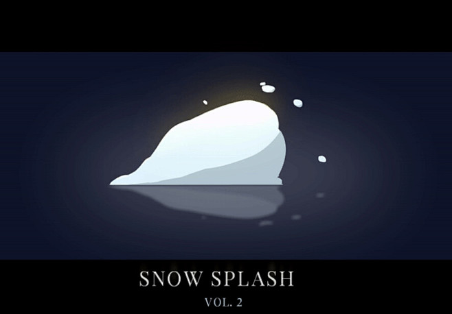 Snow splash framebyframe practice (v