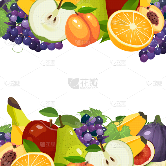fruits frame healthy