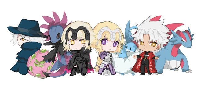 FGO×poke [39]图片_Fate/Grand Order图片素材-花瓣网