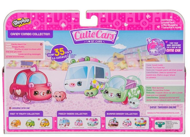 Amazon.com: Cutie Car Spk Season 1 Candy Combo 3 Pack: Toys & Games