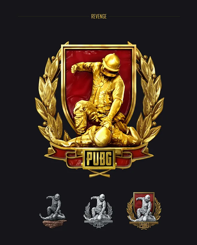 PUBG: BATTLEGROUNDS PC 10.1 - MASTERY MEDALS on Behance-花瓣网