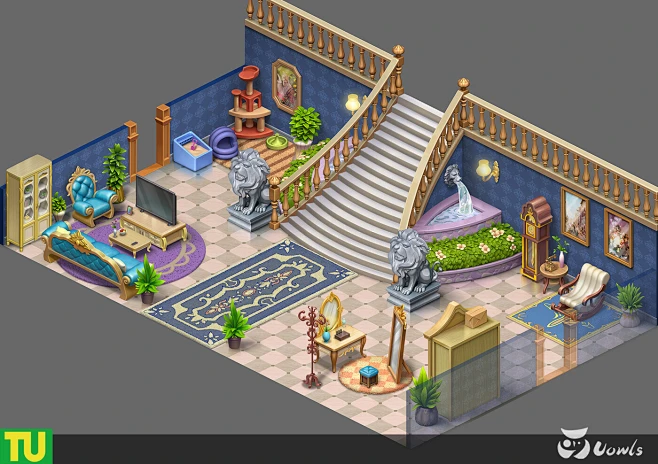 Scenes For Makeover Games -花瓣网
