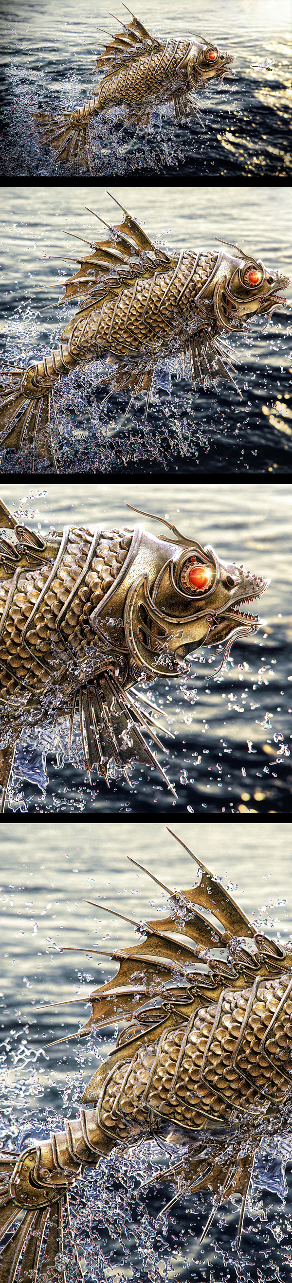 Aleksandr Kuskov on Behance @美工云 #c3d设计欣赏##3D大图高清图#