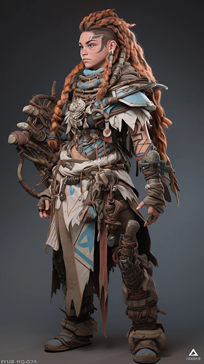 Horizon Zero Dawn - Fan Art Part 1-花瓣网