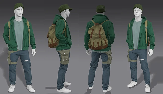 Clothing practice-花瓣网