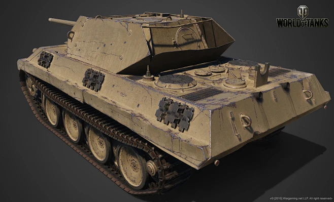 Panther M10., Andrey Sarafanov : Tank game model for World of Tanks ...