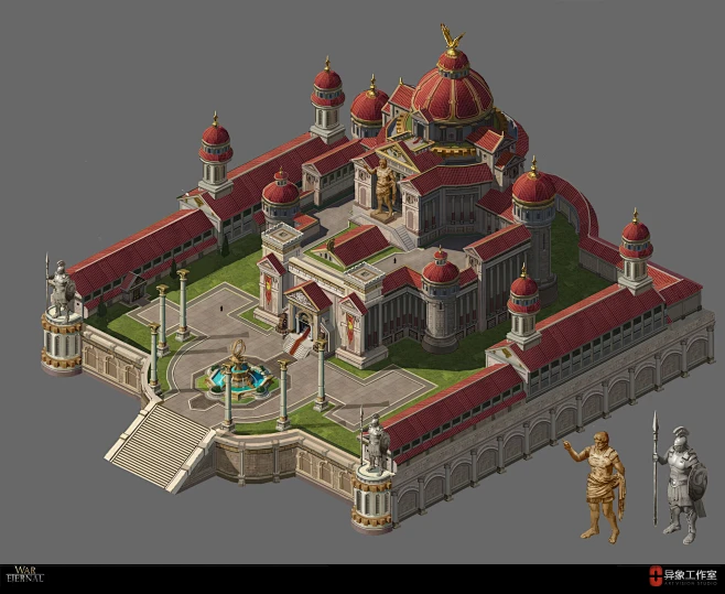 building design for War Eternal, Dawnpu at Art vision studio : 异象工作室的小 ...