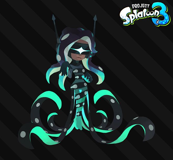 Squeaky on Twitter Project Splatoon 3 - Overseer of the Abyss Splatoon