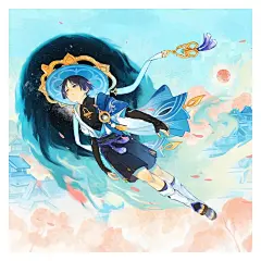 芙卡洛斯、芙芙、芙宁娜、水神、正义之神 Focalors 芙卡洛斯图片_原神 Genshin Impact图片素材-花瓣网