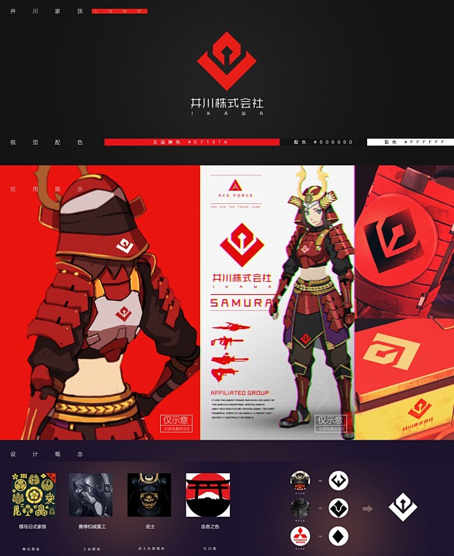 《王牌战士》财团LOGO设计集-TGideas-腾讯互动娱乐创意设计团队