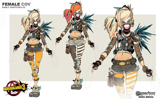 末日废土风太帅了！教练我想学这个 - Sergi Brosa作品分享-设定画集-微元素 - Element3ds.com!