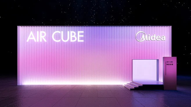 Air Cube Booth-花瓣网