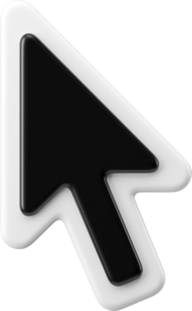 3D MacOS Cursor Illustrations