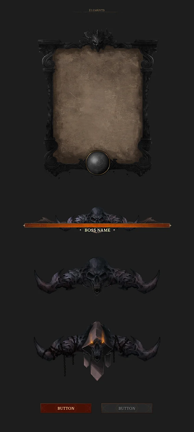 MMO RPG Game UI Practice For Diablo IV : Game UI Practice for “DIABLO ...