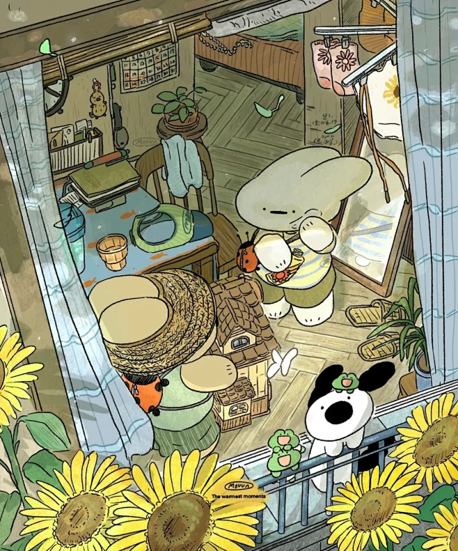 ʕ•̼͛͡•ʕ-̺͛͡•ʔ•̮͛͡•ʔ ins：mouun._.factory ﻿#插画﻿ ﻿#搬运﻿ ﻿#艺术家分享﻿ ﻿#插画师分享﻿ ﻿#韩国﻿ ﻿#韩国插画﻿ ﻿#ins﻿ ﻿#ins ...