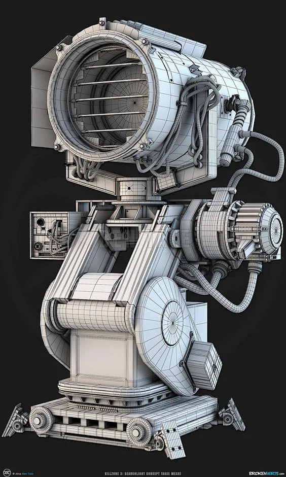 ArtStation - Killzone 3: Searchlight Concept, Ben Tate: -花瓣网