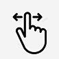 轻触一个指针图标 触摸屏 轻触 icon 标识 标志 UI图标 设计图片 免费下载 页面网页 平面电商 创意素材