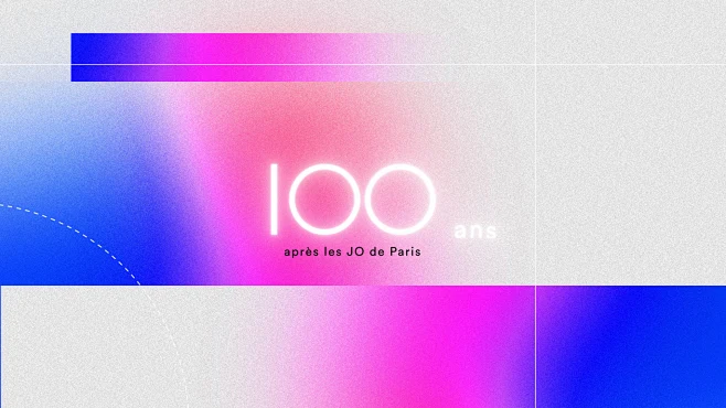 color game gradient motion Olympics Paris Paris 2024 sound story video-花瓣网