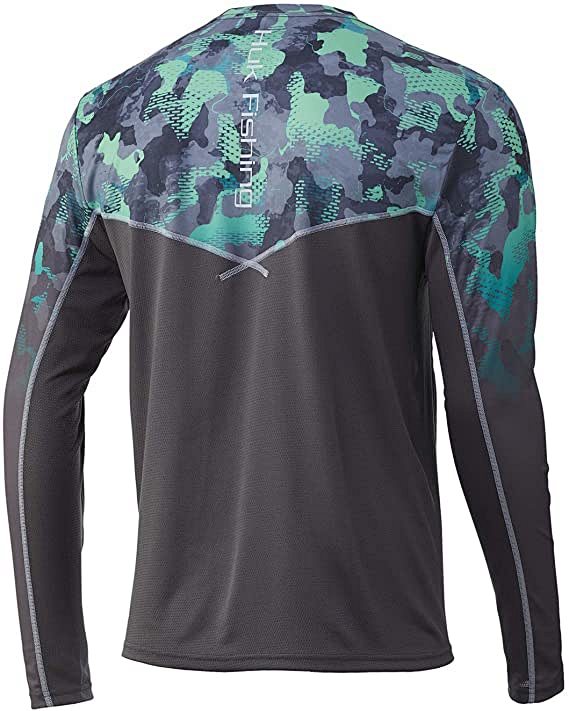 Amazon.com: HUK 男士 Icon X 迷彩长袖性能衬衫,Fade-New Superior, Large: Sports ...