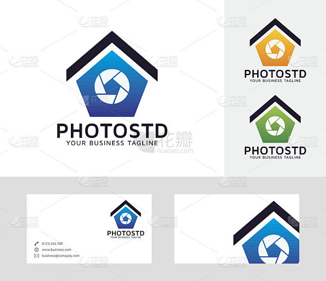 Photo Studio矢量标志