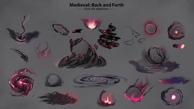 Medieval: Back and Forth - VFX Design-花瓣网