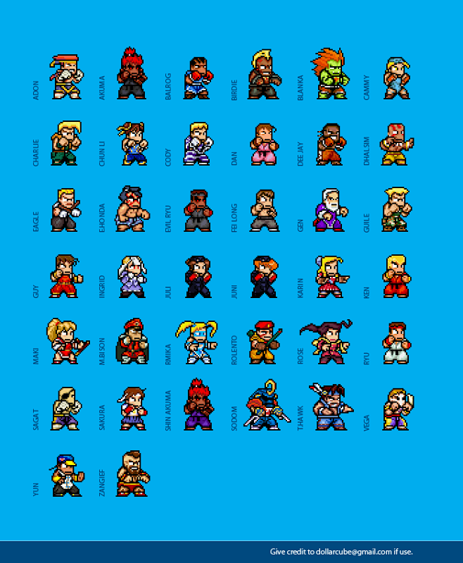 Street Fighter Alpha Max Sprites by ~dollarcube on deviantART(7C74D)