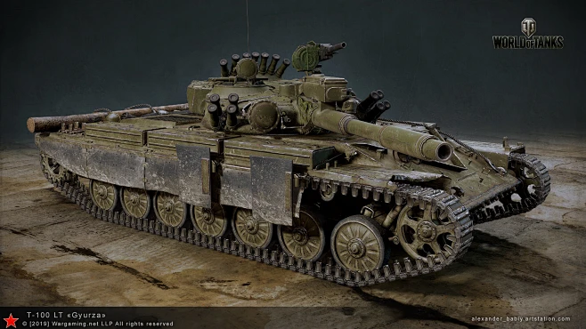 T - 100 LT "Gyurza", Alexander Babii : 3D style for T - 100 LT. The ...