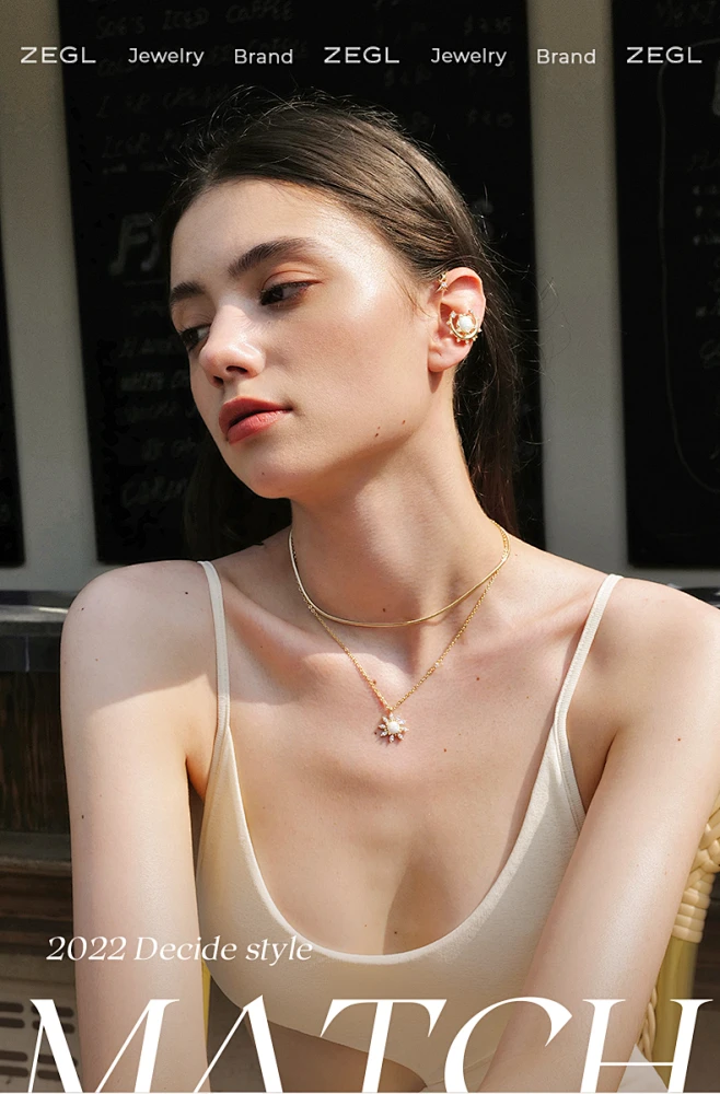 ZEGL设计师幻野系列星芒耳挂女无耳洞高级感耳环2022年新款潮耳饰-tmall.com天猫-花瓣网