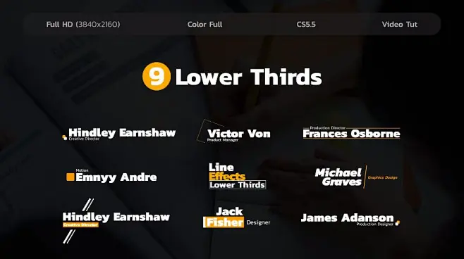 视频下方三分之一处文字动画PR字幕模板MOGRT-PR模板网-花瓣网