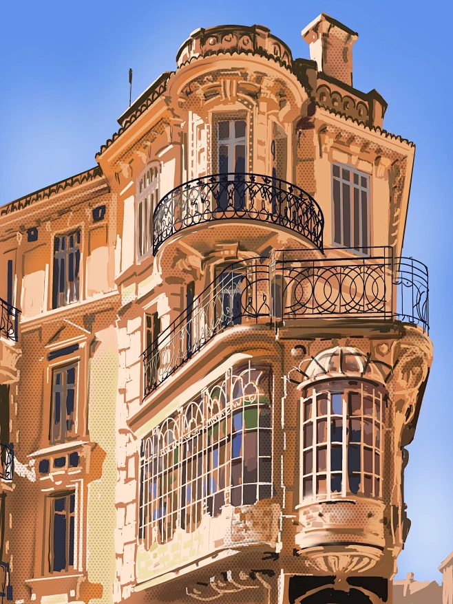 ArtStation - Architecture studies, Edouard Noisette-花瓣网