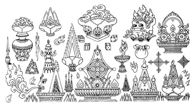 藏传佛教----法器图谱-花瓣网