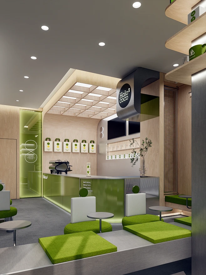 Halococo好楽椰 | 椰子饮品品牌全案设计-古田路9号-品牌创意/版权保护平台-花瓣网