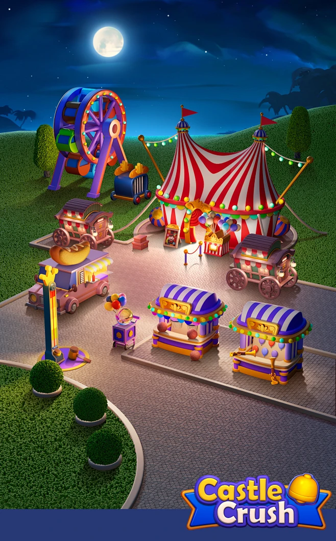 Castle Crush-花瓣网