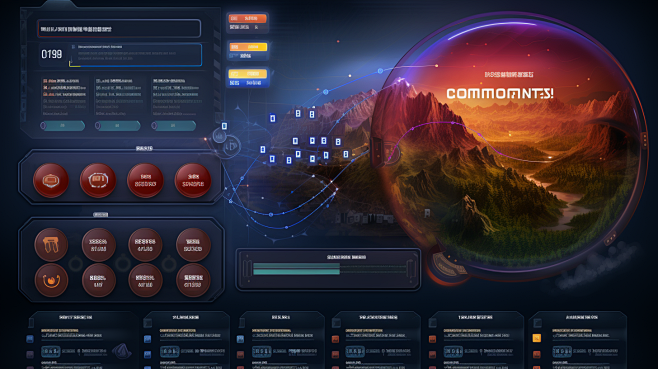 Bella_Zhang_UI_Design_visual_large_screen_icon_components_bar_c ...