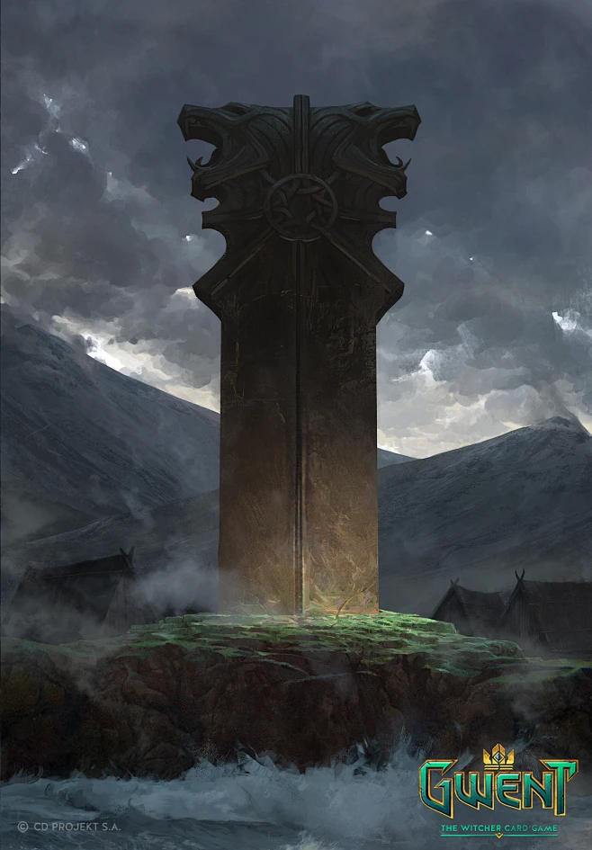 Gwent illustrations-花瓣网
