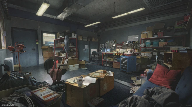 Spider-Man PS4 Keyframe , Dennis Chan : Spider-Man PS4 Keyframe ...