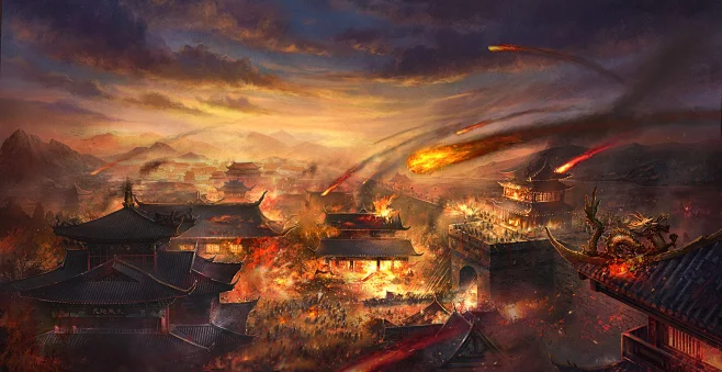 Flame, Alan Xiao : Flame by Alan Xiao on ArtStation.-花瓣网