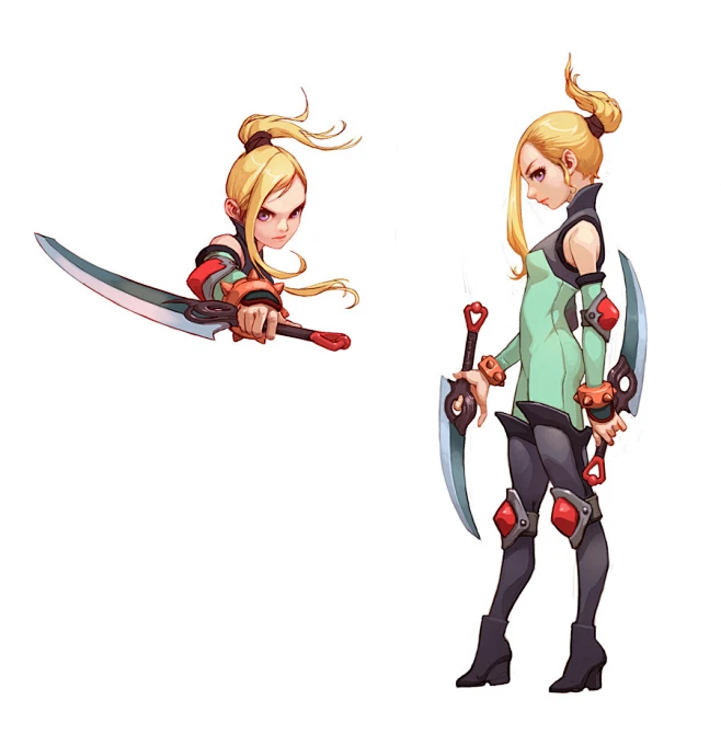 Mobile Game Character Concept, Myoung Hwan Kim : Mobile Game Character ...