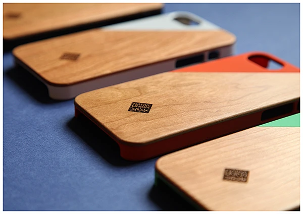 CLIC Wooden Case : The CLIC Wooden case combines natural materials with ...