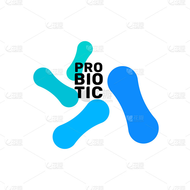 probiotic bacteria logo bifidobacteria